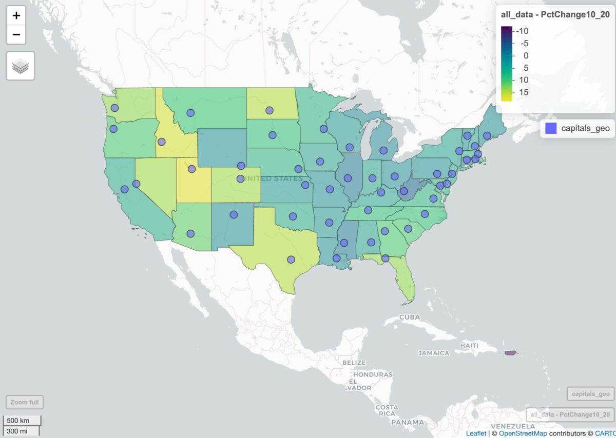 Astonishingly easy mapping in R with mapview | InfoWorld Astonishingly easy mapping in R with mapview | InfoWorld