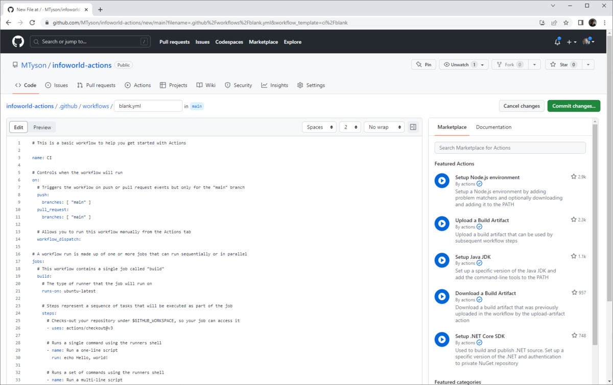 Automating Ci Cd With Github Actions Infoworld