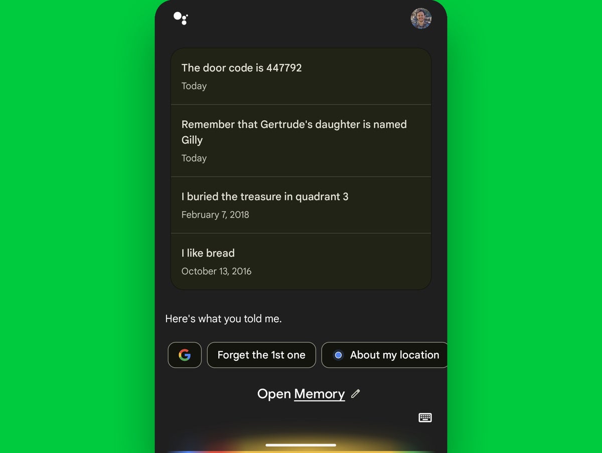 Google Assistant’s forgotten memory magic – Renews Google Assistant’s forgotten memory magic – Renews