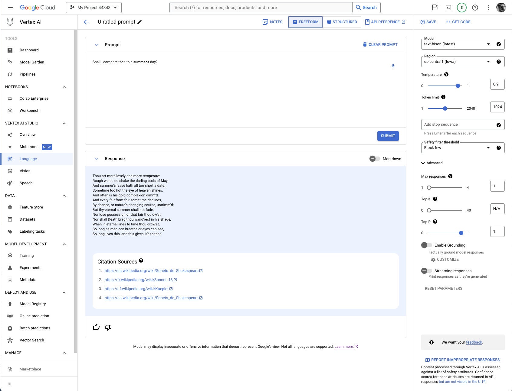 Google Vertex AI Studio puts the guarantee in generative AI – The IT ... Google Vertex AI Studio puts the guarantee in generative AI – The IT ...