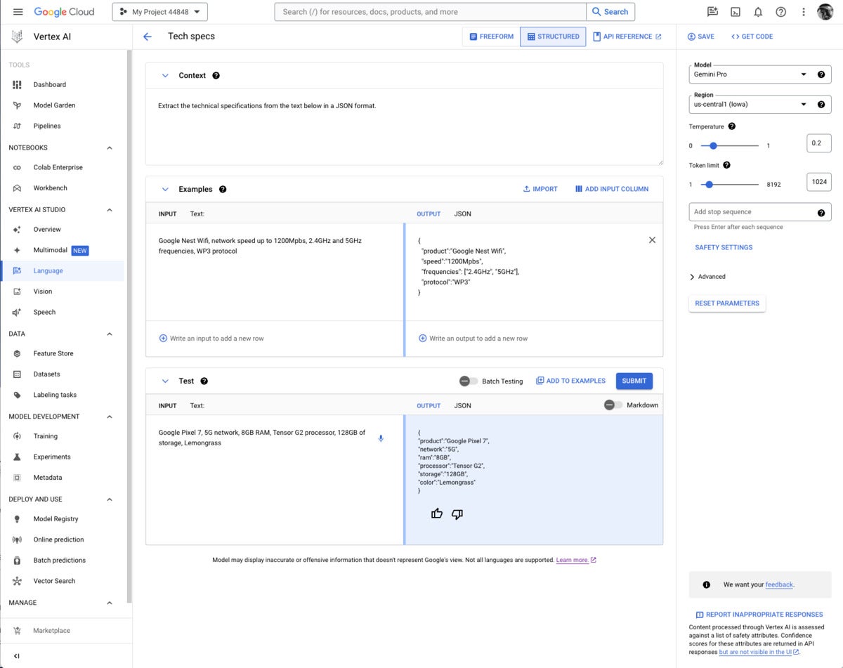 Google Vertex AI Studio puts the promise in generative AI | InfoWorld Google Vertex AI Studio puts the promise in generative AI | InfoWorld
