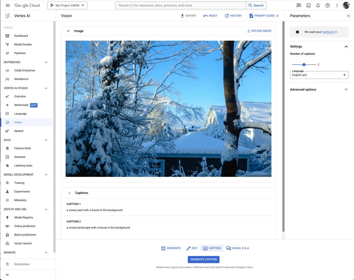Google Vertex AI Studio puts the promise in generative AI | InfoWorld Google Vertex AI Studio puts the promise in generative AI | InfoWorld